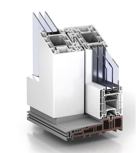 ΚΟΥΦΩΜΑΤΑ PVC TROCAL PREMIDOOR 88