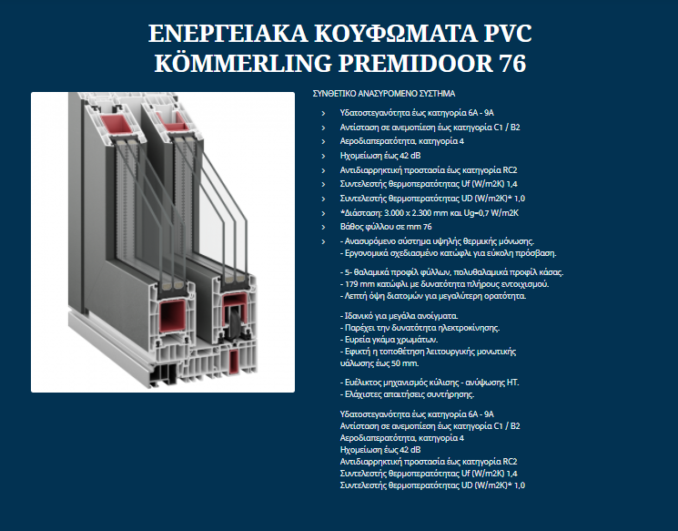 ΚΛΕΙΔΙΑ 3 :: ΕΝΕΡΓΕΙΑΚΑ ΚΟΥΦΏΜΑΤΑ - ΚΟΥΦΏΜΑΤΑ PVC