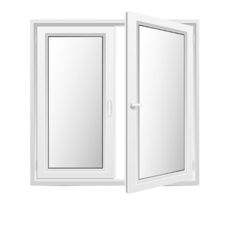 Παράθυρο PVC δίφυλλ0 120 X 120 :: ΕΝΕΡΓΕΙΑΚΑ ΚΟΥΦΏΜΑΤΑ - ΚΟΥΦΏΜΑΤΑ PVC